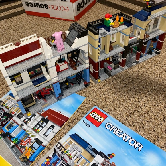 Lego | Toys | Lego Creator Cafe Bike Shop | Poshmark